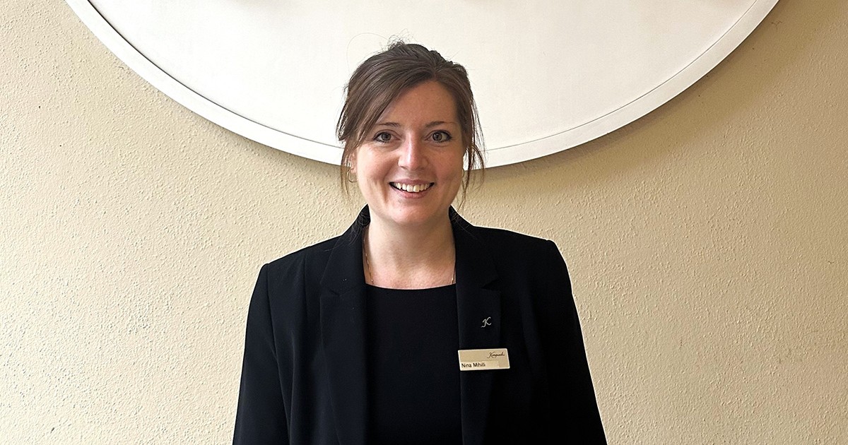 Nina-Theresa Mihilli verstärkt das Team des Hotels Vier Jahreszeiten ...