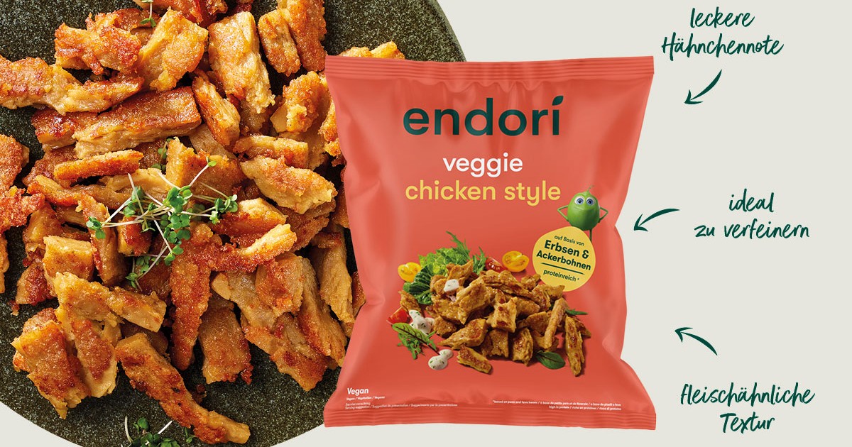Das neue veggie chicken style von endori | HOGAPAGE Nachrichten